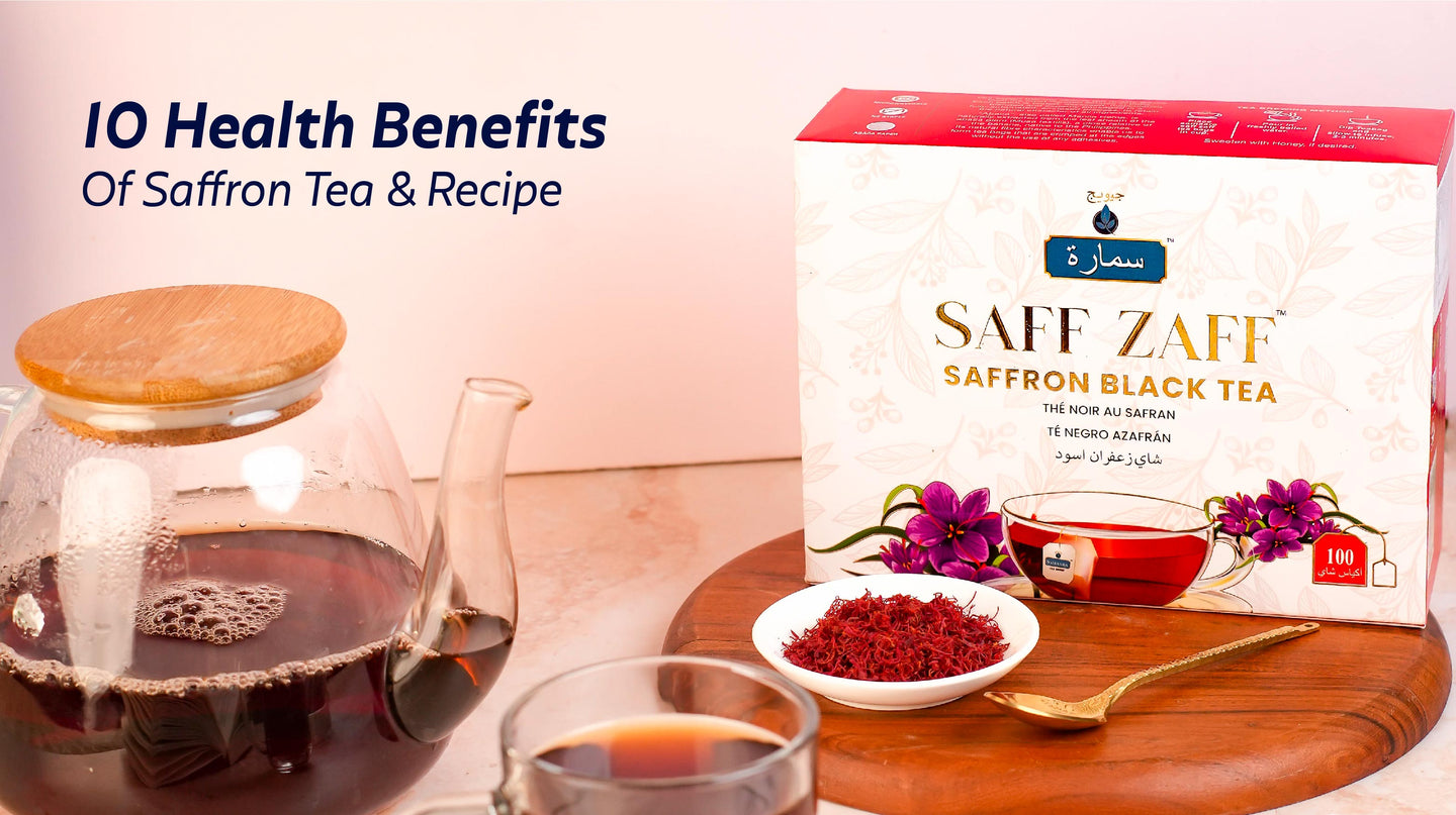 10 Health Benefits Of Saffron Tea & Recipe | Samaara Tea