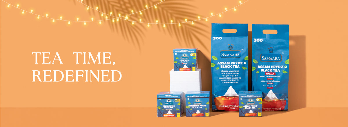 Buy India’s favourite Samaara Pyramid Tea Bags Online – Samaara Tea