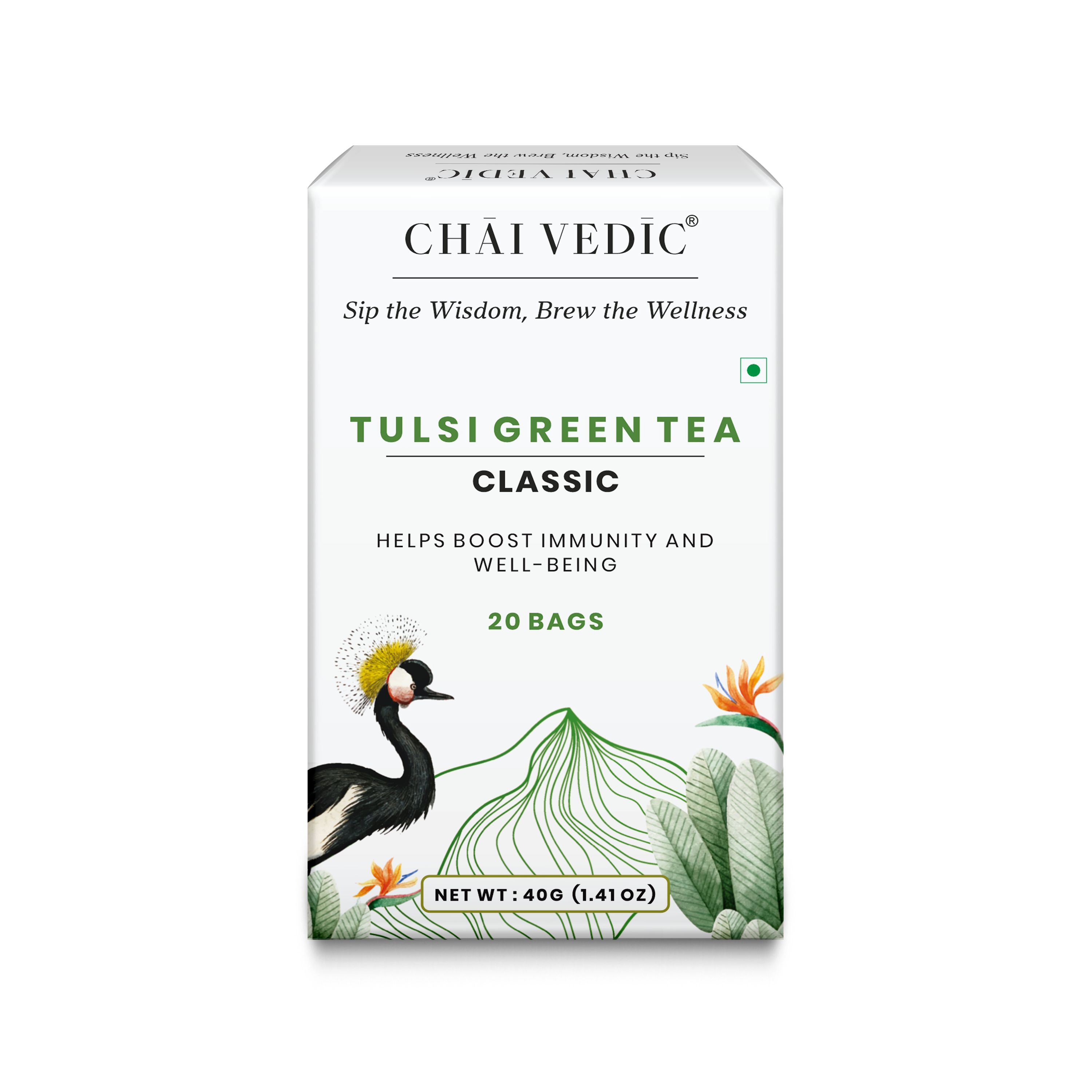 Buy Classic Tulsi Green Tea - Samaara